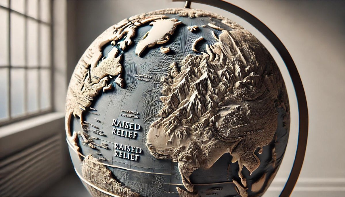 Premium Raised Relief Globes for Sale | Ultimate Globes