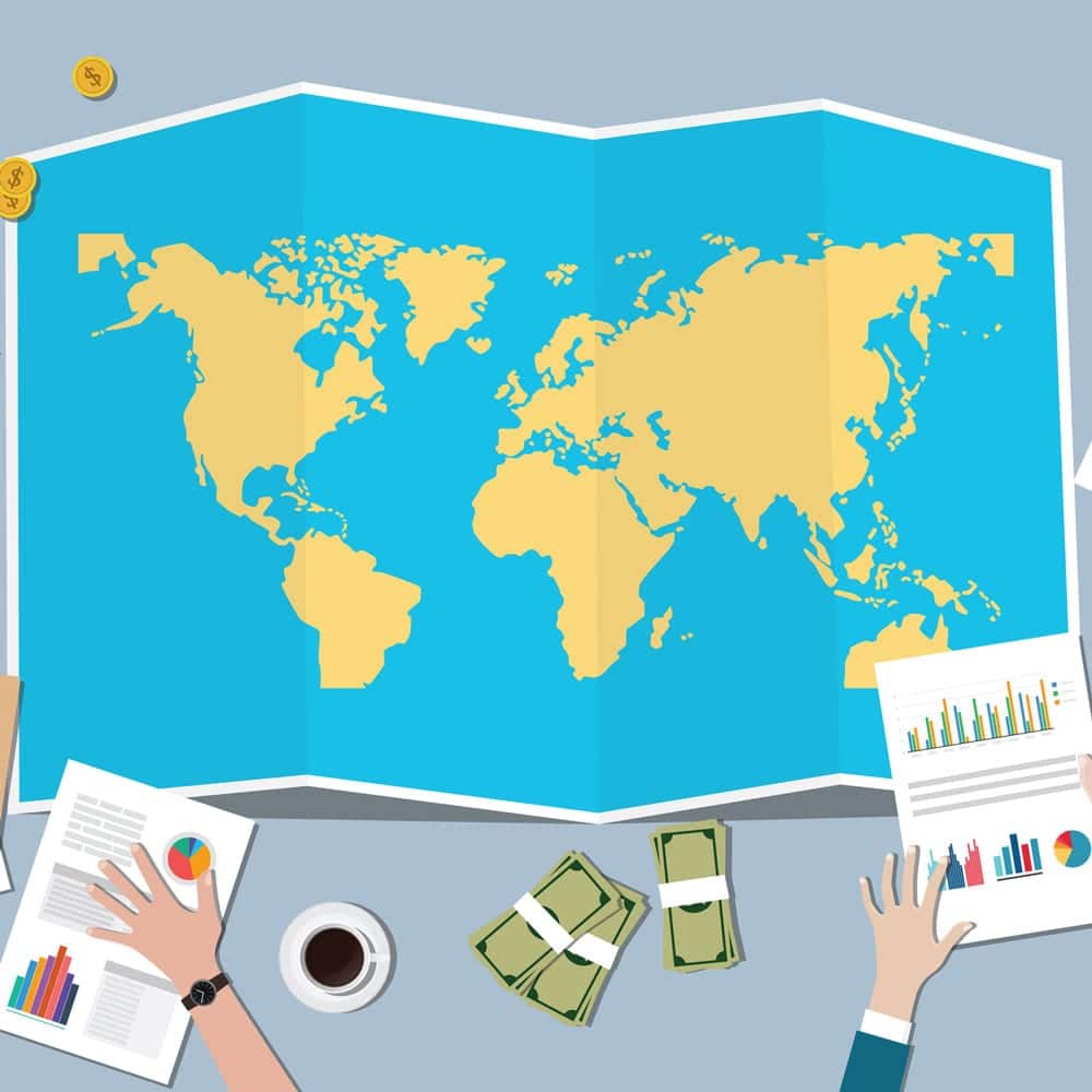 Mapas murales del mundo » Comprar mapas decorativos, educativos y ...