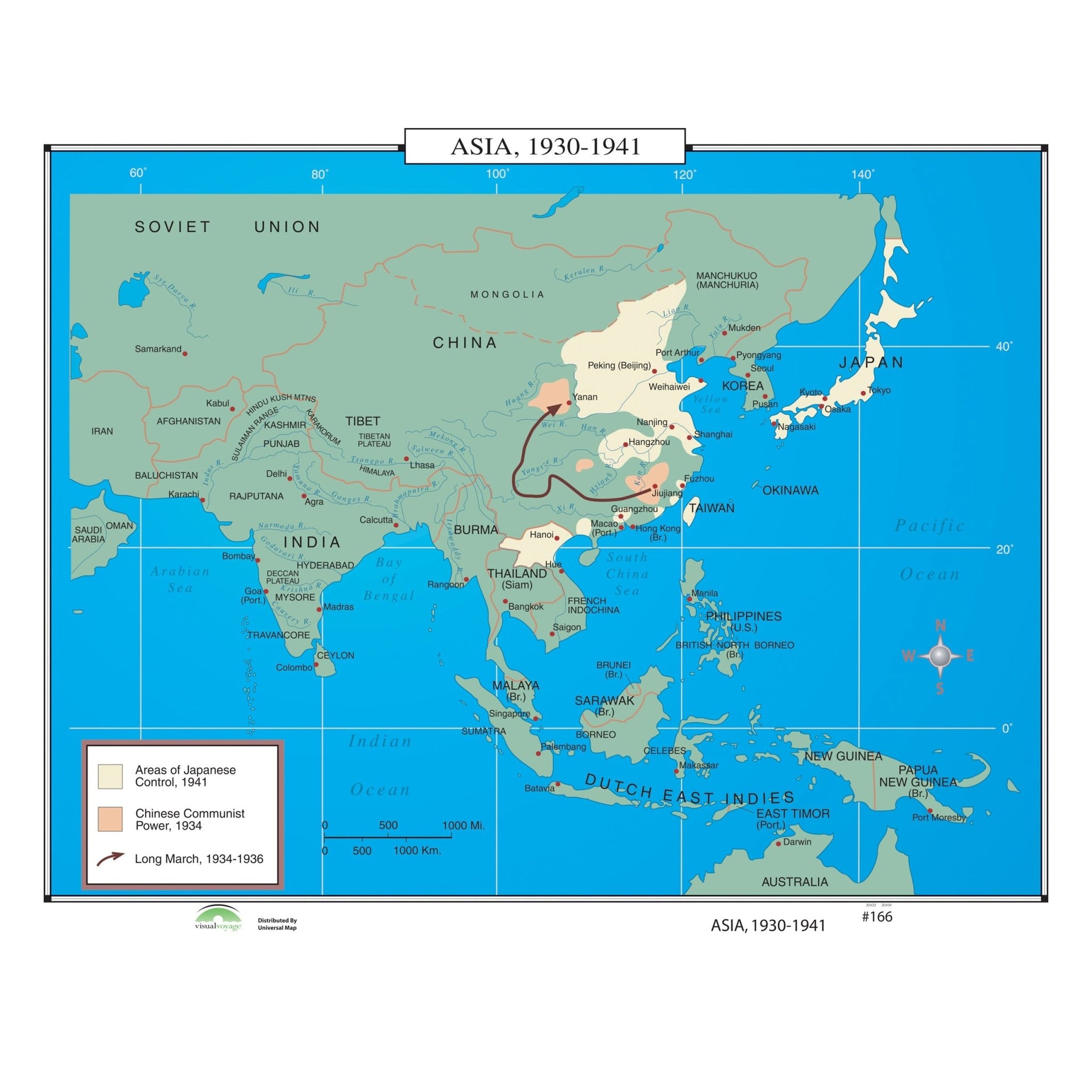 Asia Political Map Of 1936 Finland Maps Perry Castañeda Map