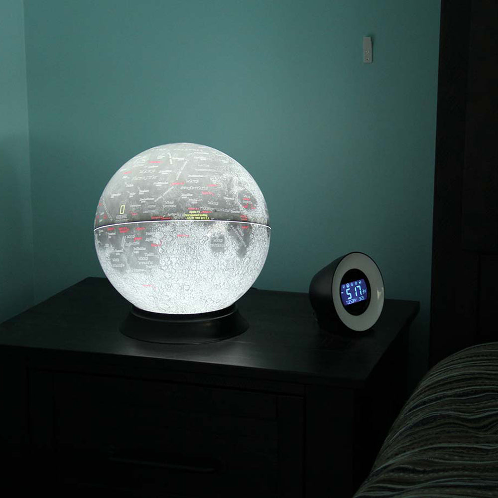 National Geographic Moon Globe - 50th Anniversary Apollo 11 Illuminated ...