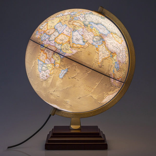 Atlantic Globe by Waypoint Geographic: 12-Inch Antique Ocean Decorative ...
