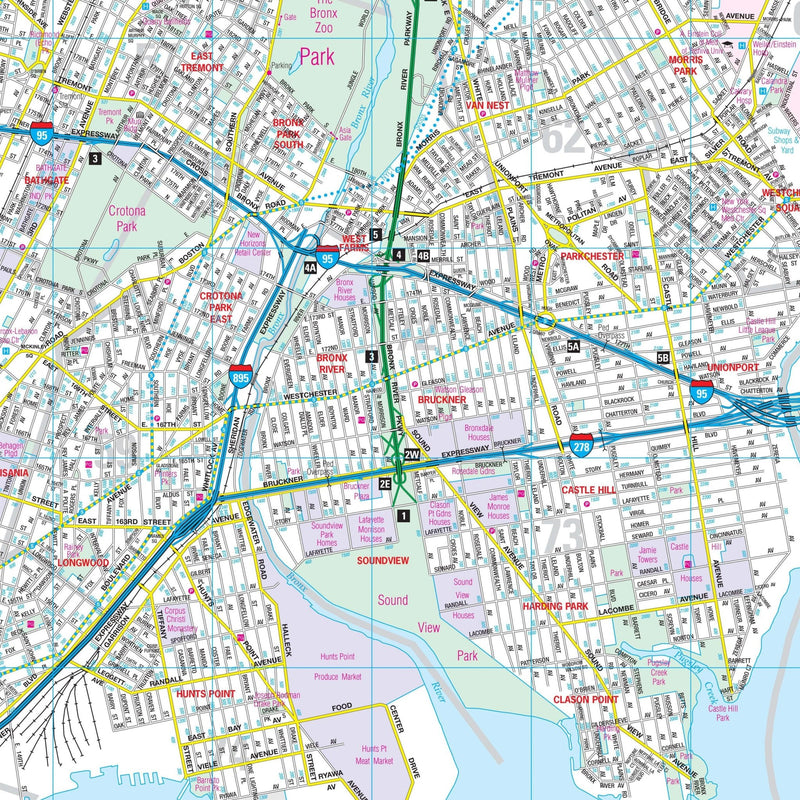 Bronx NY Wall Map » Shop City & County Maps – Ultimate Globes