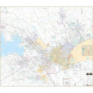South Carolina State Wall Maps | Office & Classroom | Ultimate Globes
