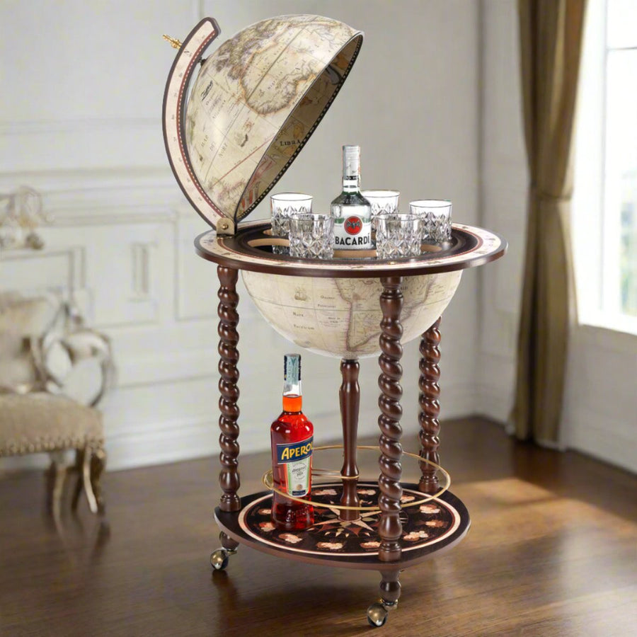 Explora Italian Bar Globe » Shop & Save on Liquor Cabinets at Ultimate ...