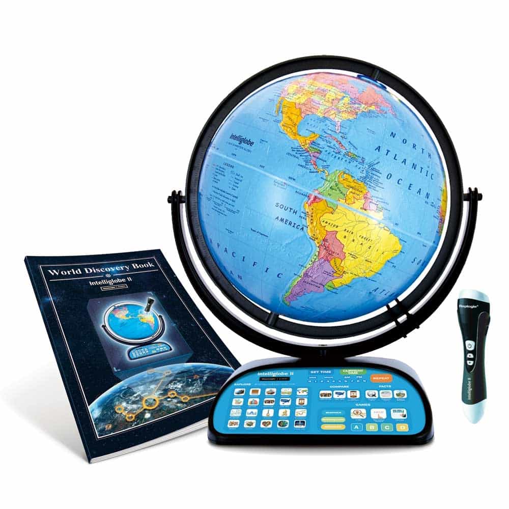 Intelliglobe II Deluxe Interactive Globe – Fun Educational Globe for ...