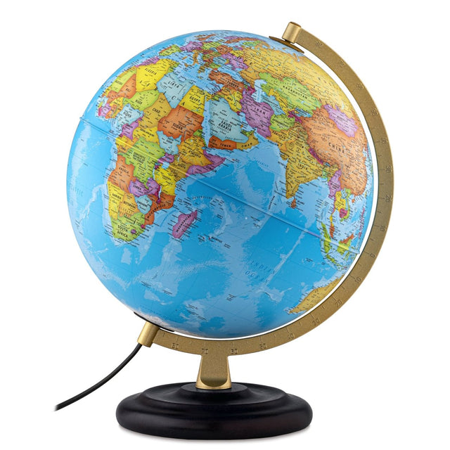 Navigator Globe - 12" Blue Ocean Political Globe for Educational Use ...