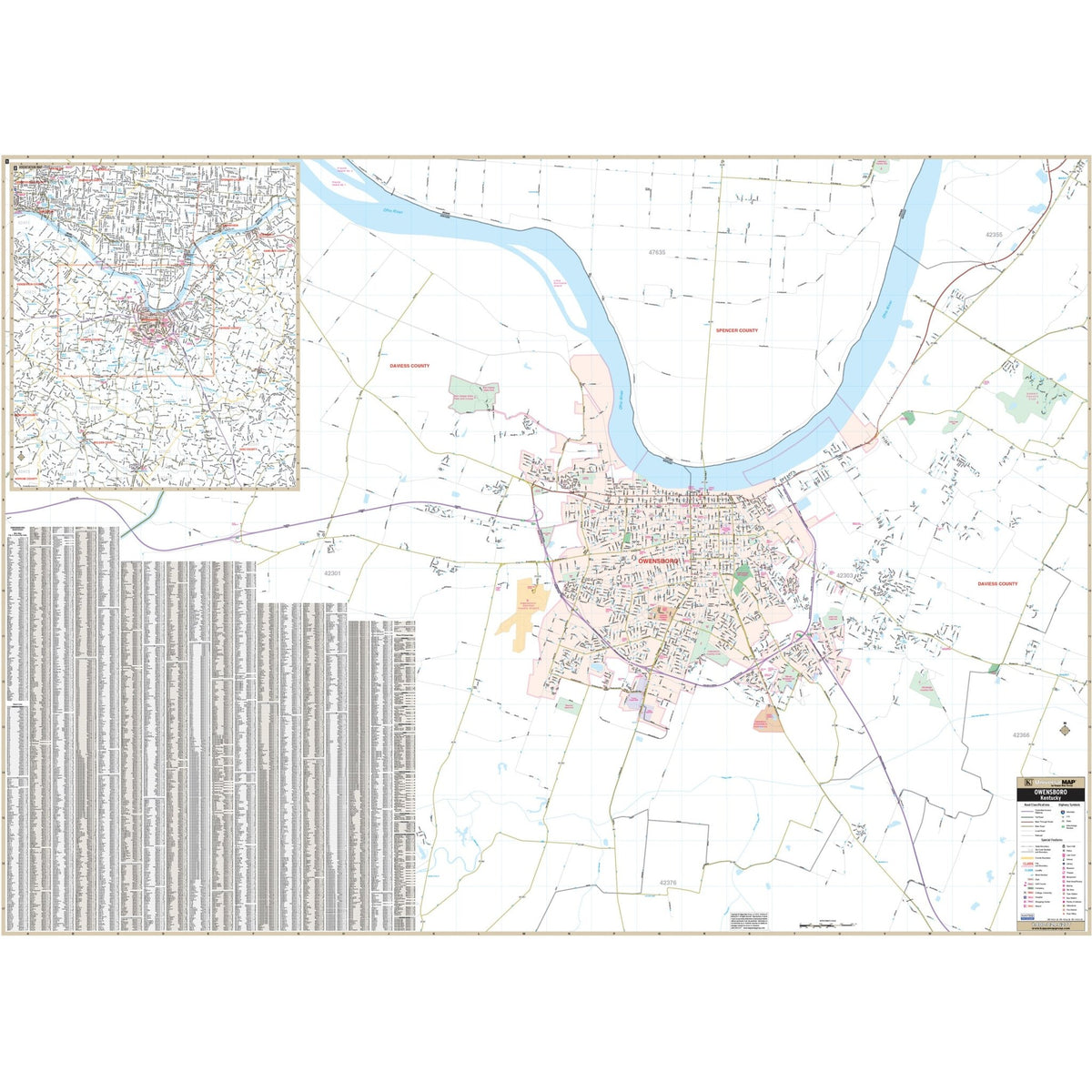 Davis County Kentucky Maps Daviess County, Kentucky Topograhic Maps By