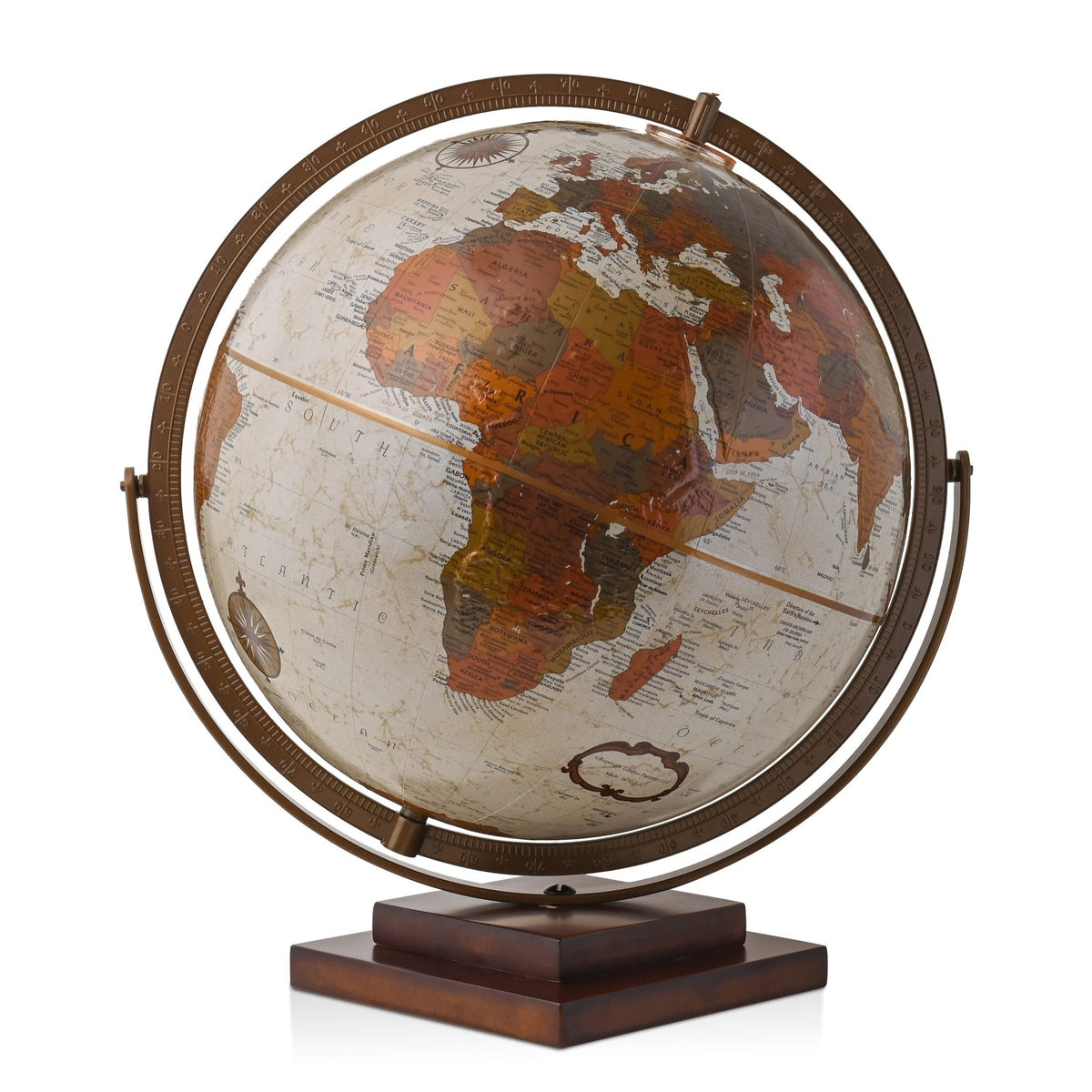 Revolution Globe » 12-inch Desk Globe w/Stand » Ultimate Globes