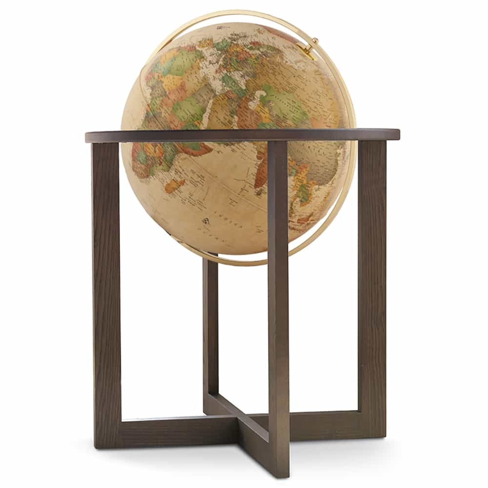 Discover the San Marino Globe – 20-Inch Illuminated Floor Globe ...