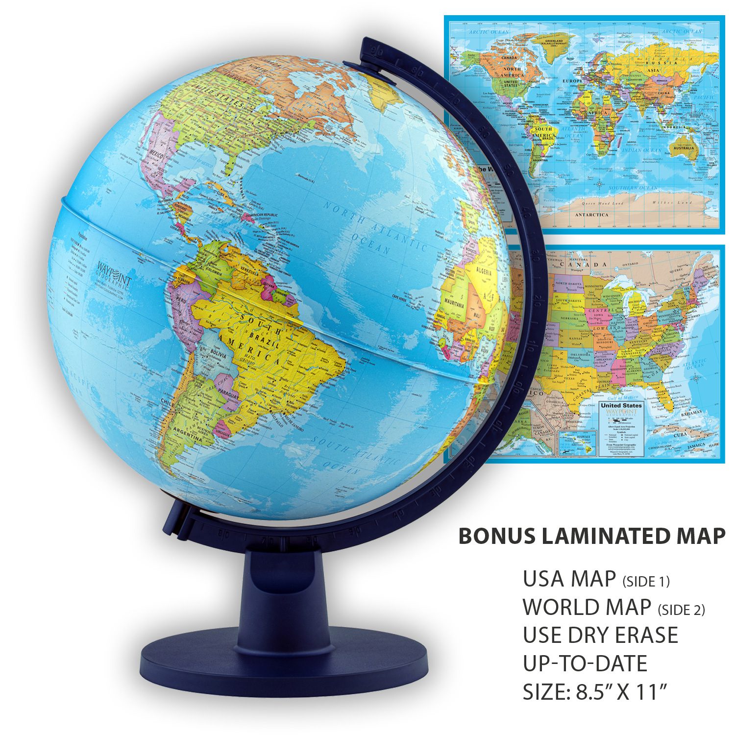 Scout Globe + Free USA & World Map » Shop Kid's Globes » Ultimate Globes