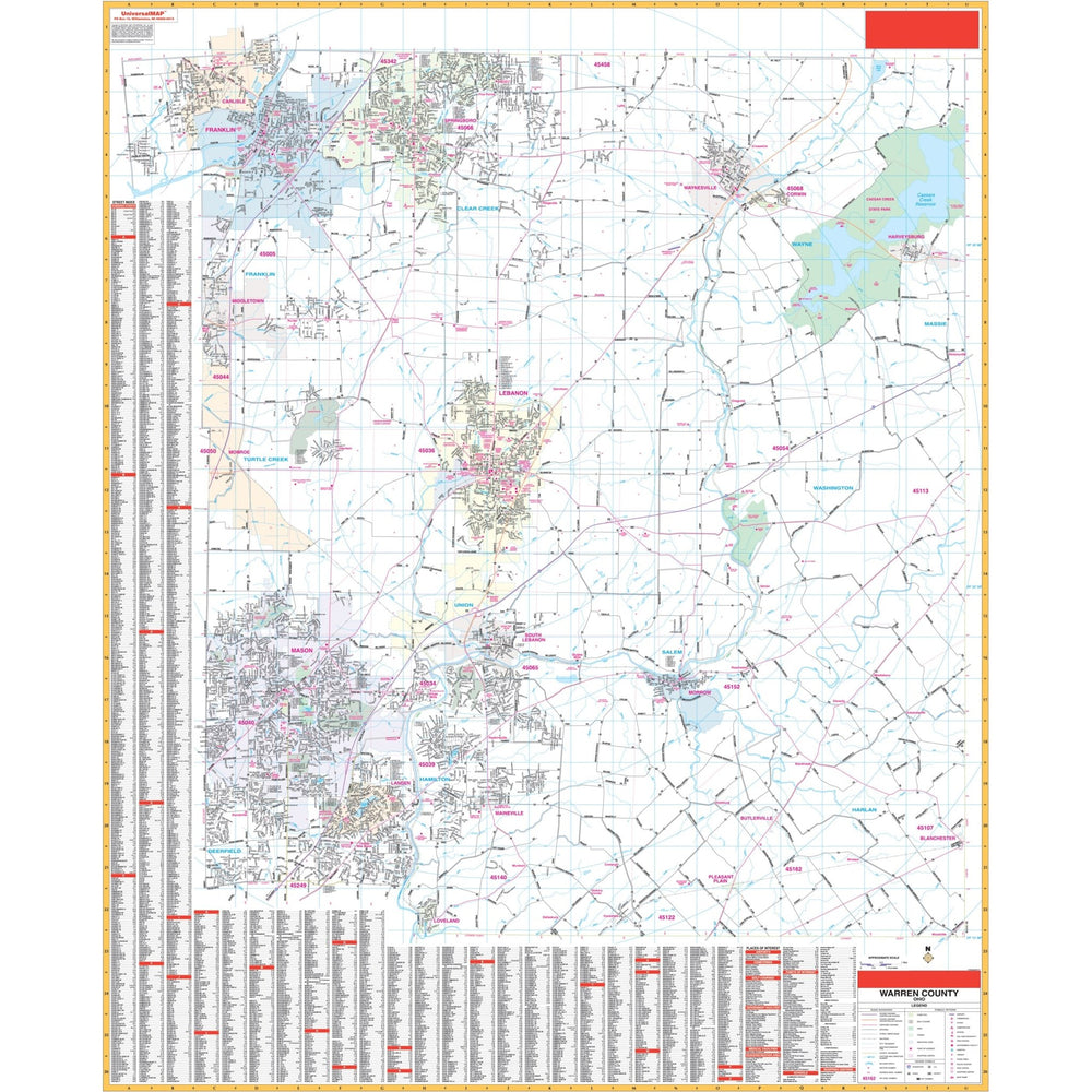 Ohio State Wall Maps | Office & Classroom | Ultimate Globes